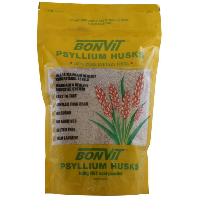 Bonvit Psyllium Husks 500g | Specialist Clinic Pharmacy