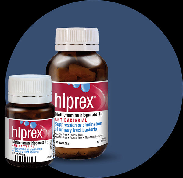 Hiprex 1g 100 Tablets | Specialist Clinic Pharmacy