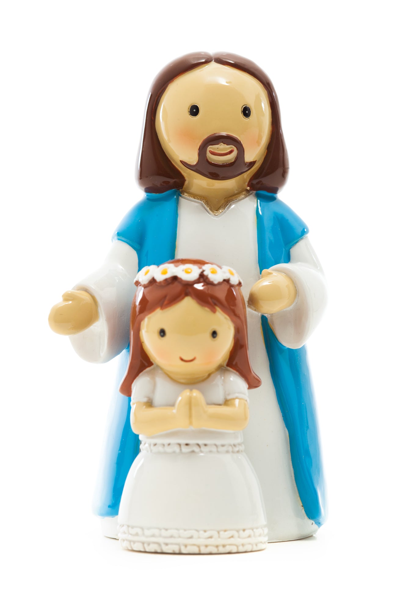 Shop First Communion Jesus & girl Statue (Little Drops) | Specialist ...