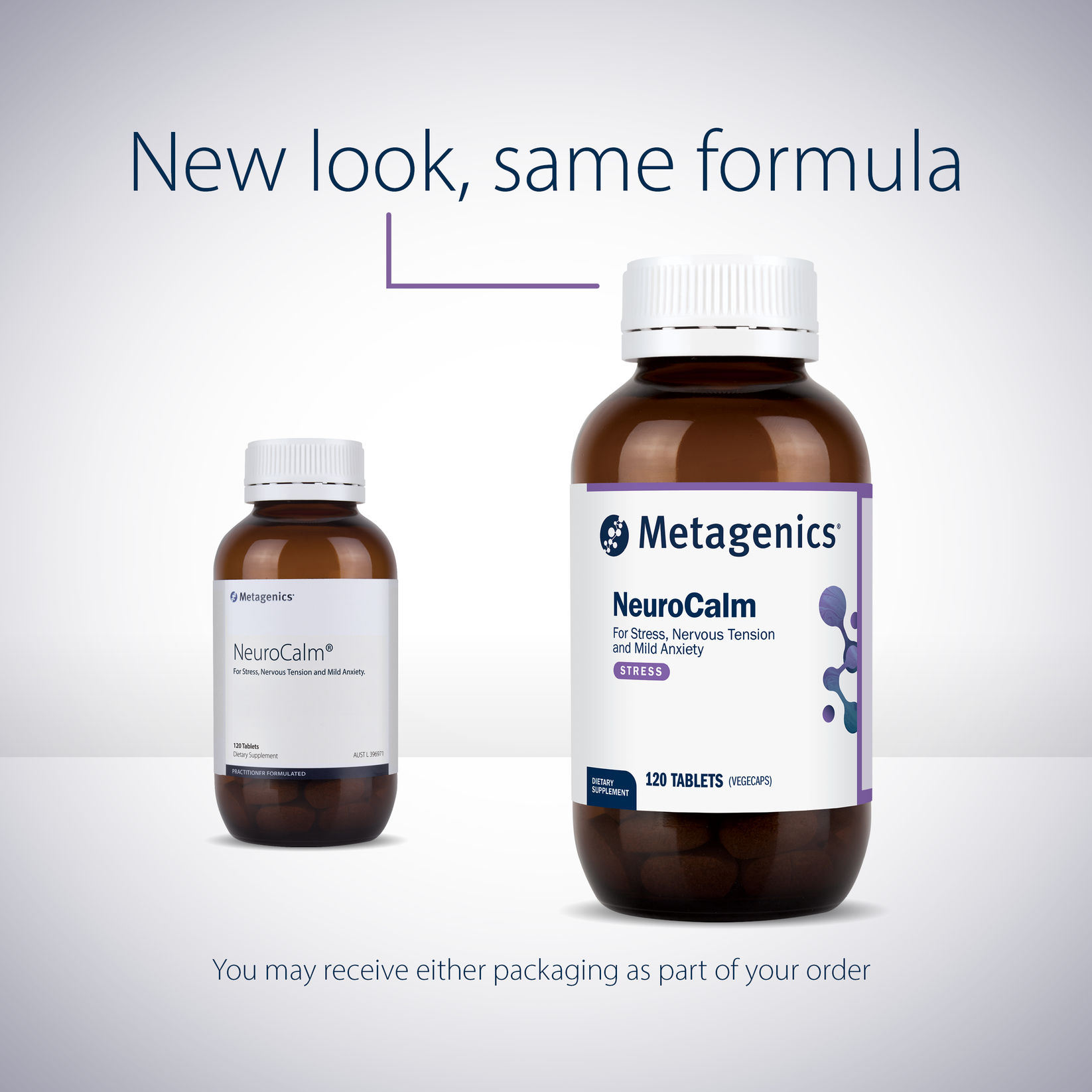 Metagenics Neurocalm 60/120 Tablets | Specialist Clinic Pharmacy