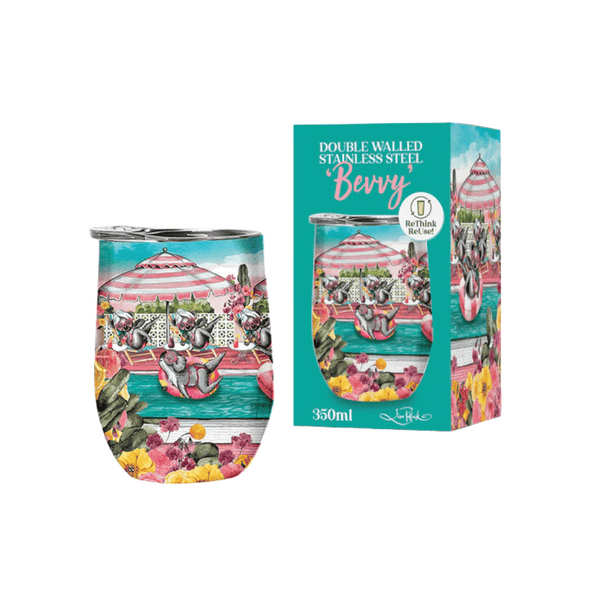 Lisa Pollock Double Walled Stainless Steel 'Bevvy' Cup | Specialist ...