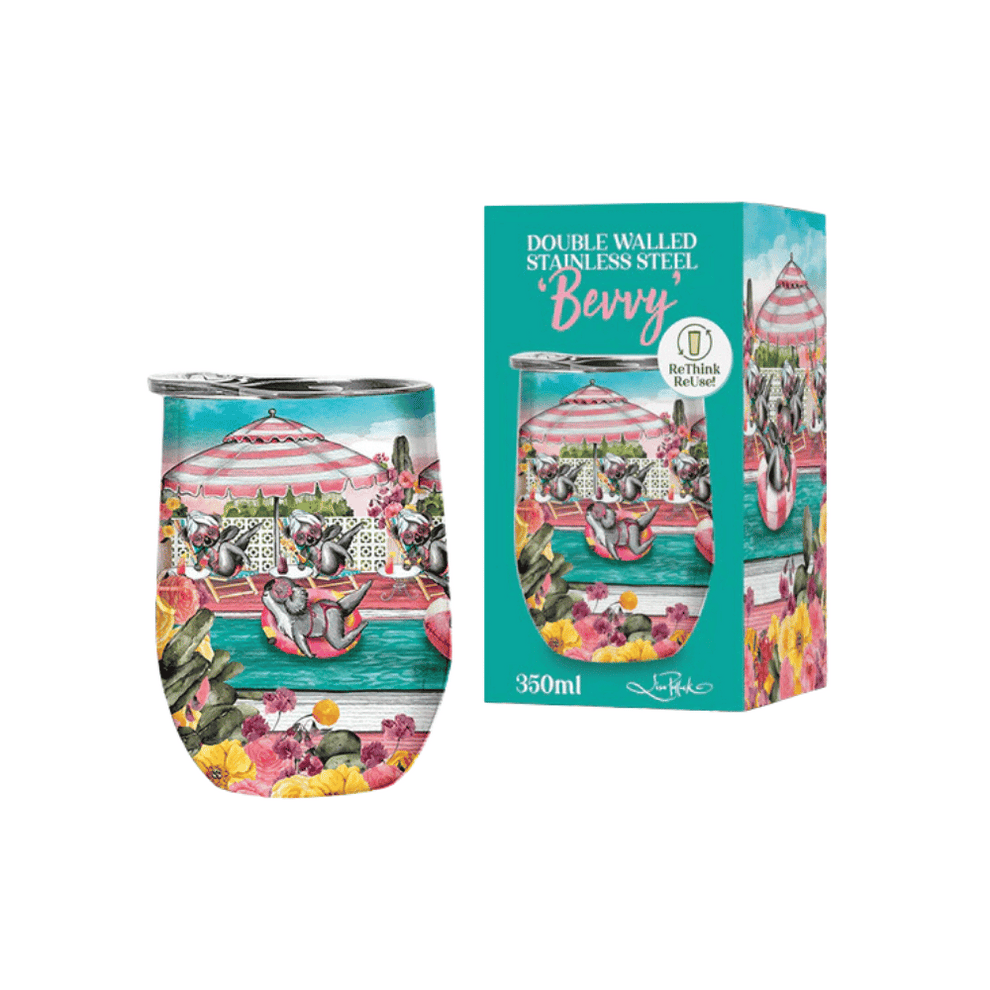 Lisa Pollock Double Walled Stainless Steel 'Bevvy' Cup | Specialist ...