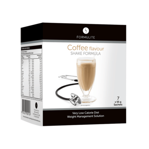 Formulite Shake Formula Coffee Flavour 7x55g Sachets – Specialist ...