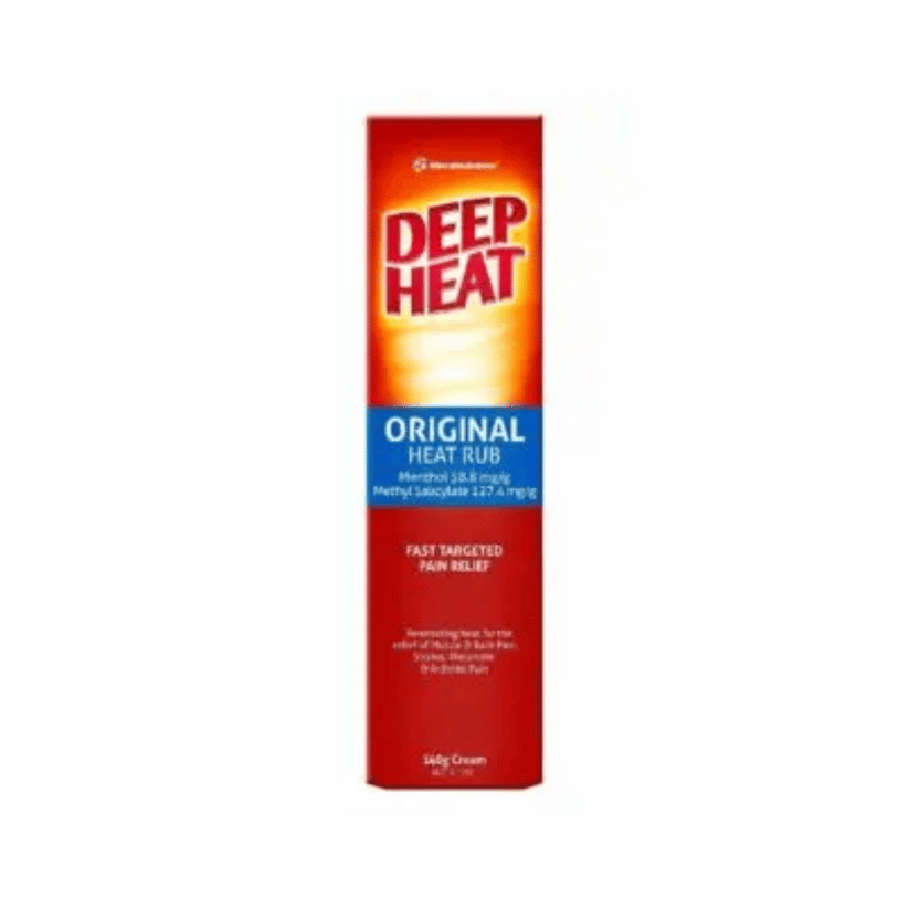 Mentholatum Deep Heat Original Cream 140g | Specialist Clinic Pharmacy