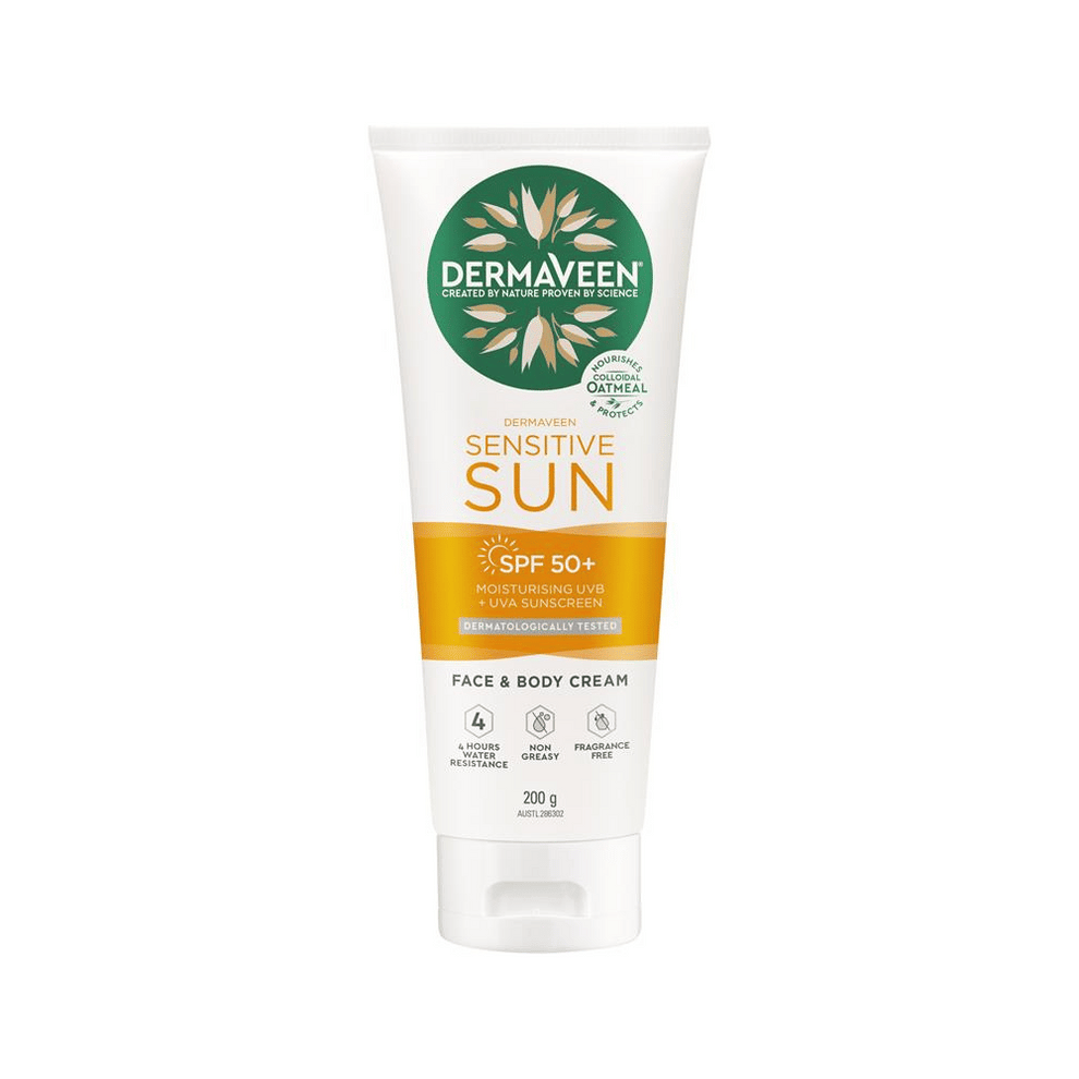 Dermaveen Sensitive Sun SPF 50+ 200g | Specialist Clinic Pharmacy
