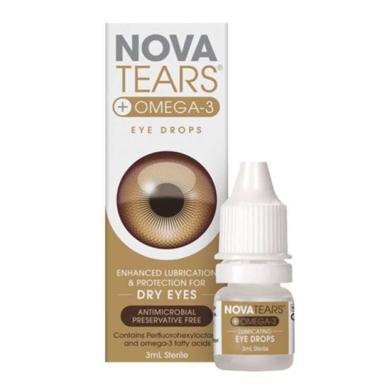 Nova Tears Omega 3 Eye Drops 3ml | Specialist Clinic Pharmacy
