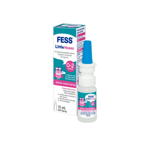 Fess Little Noses 0-2 Years Saline Nasal Spray 15mL | Specialist Clinic ...