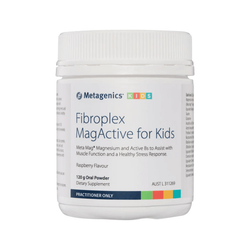 Metagenics Fibroplex MagActive for Kids Powder Raspberry 120 g ...