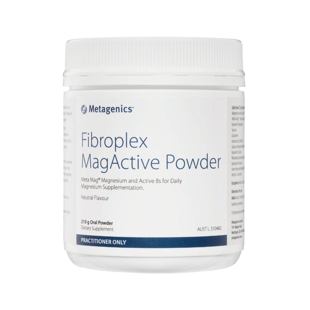 Metagenics Fibroplex MagActive Neutral/Raspberry 210g – Specialist ...
