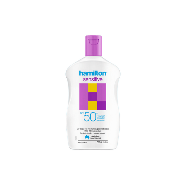 Hamilton Sensitive SPF50+ Lotion 265mL | Specialist Clinic Pharmacy
