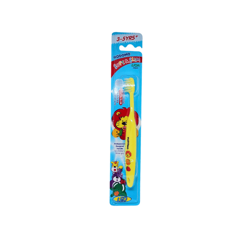 Kodomo Kids Soft & Slim Toothbrush Lion 3-5+ Years – Specialist Clinic ...
