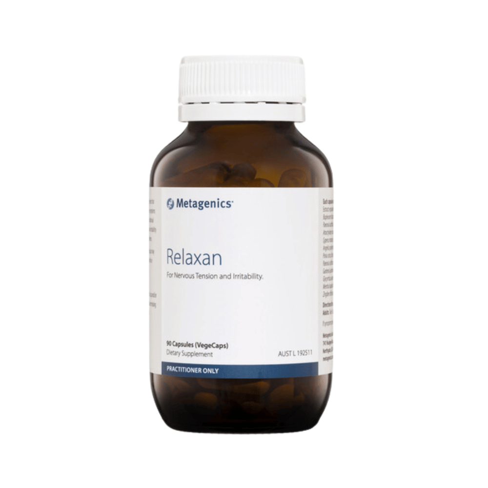 Metagenics Relaxan 90 Capsules – Specialist Clinic Pharmacy