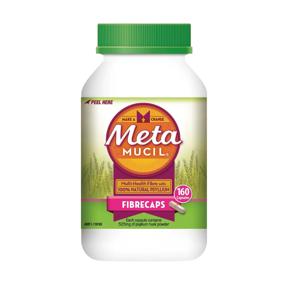 Metamucil Multihealth Fibrecaps 100/160 Capsules | Specialist Clinic ...