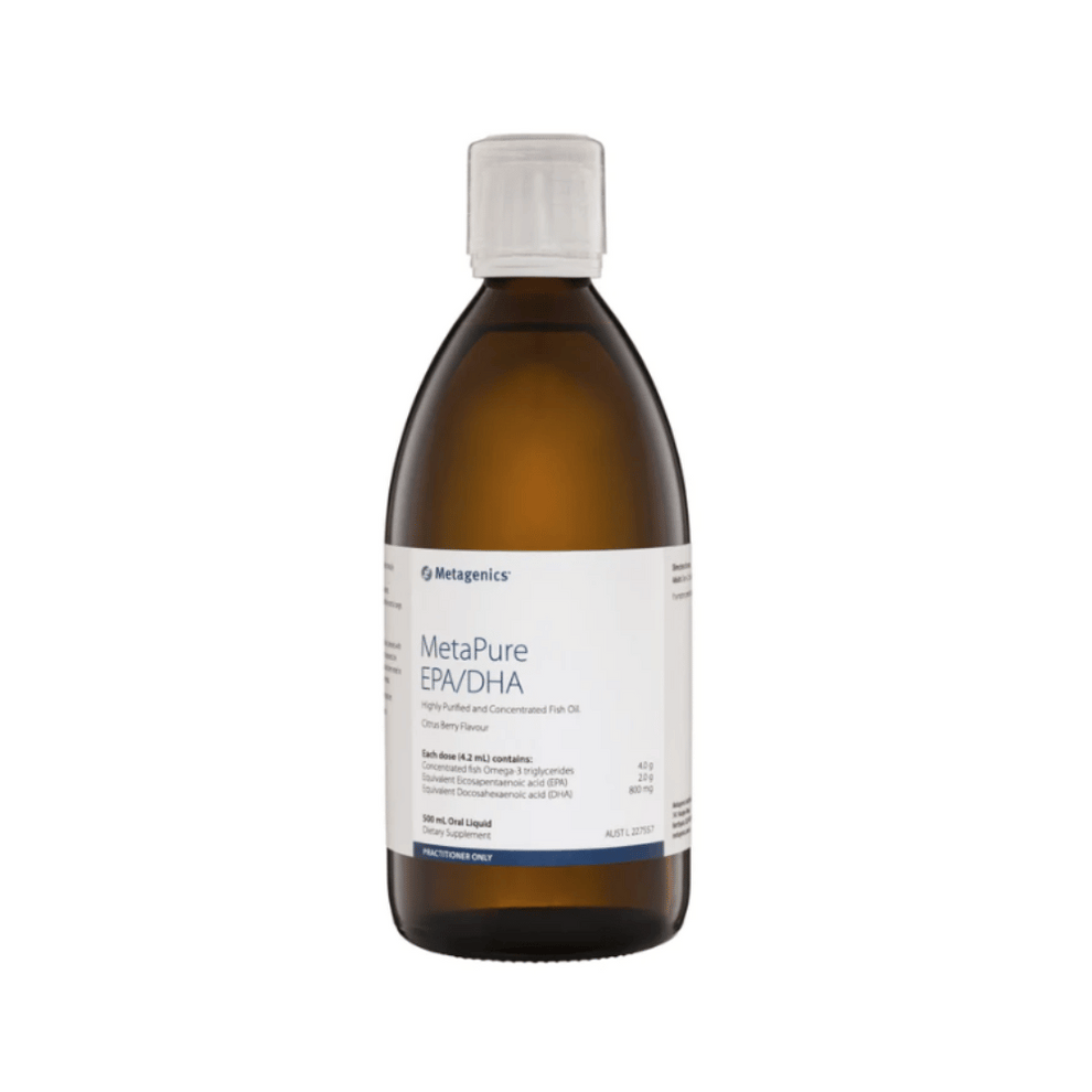 MetaPure EPA/DHA Citrus Berry Flavour 200/500 mL Liquid – Specialist ...