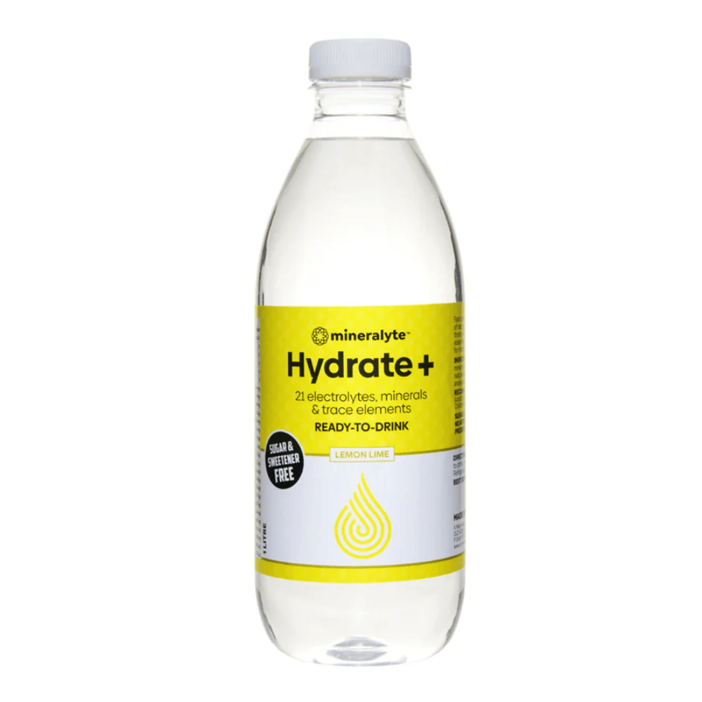 Mineralyte Hydrate + Ready-To-Drink Solution Lemon Lime 500mL/1L ...