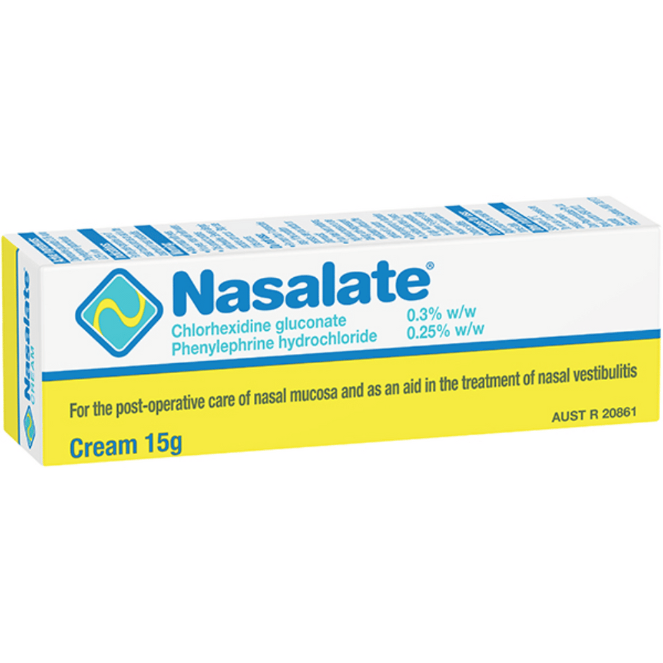 Nasalate Cream 15g | Post-Operative Nasal Care & Vestibulitis Aid ...