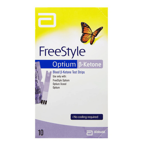 FreeStyle Optium B-Ketone Strips 10 Pack – Specialist Clinic Pharmacy