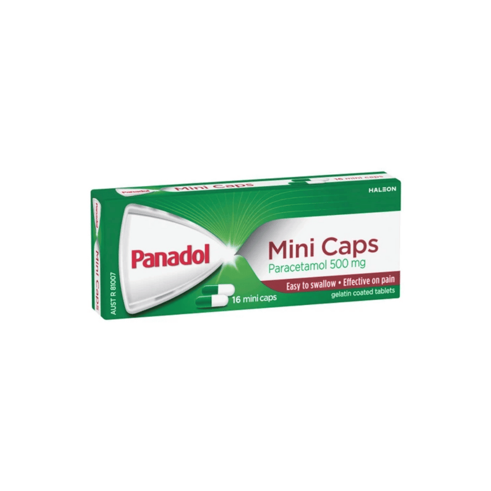 Panadol Mini Caps 16/48 Capsules | Specialist Clinic Pharmacy