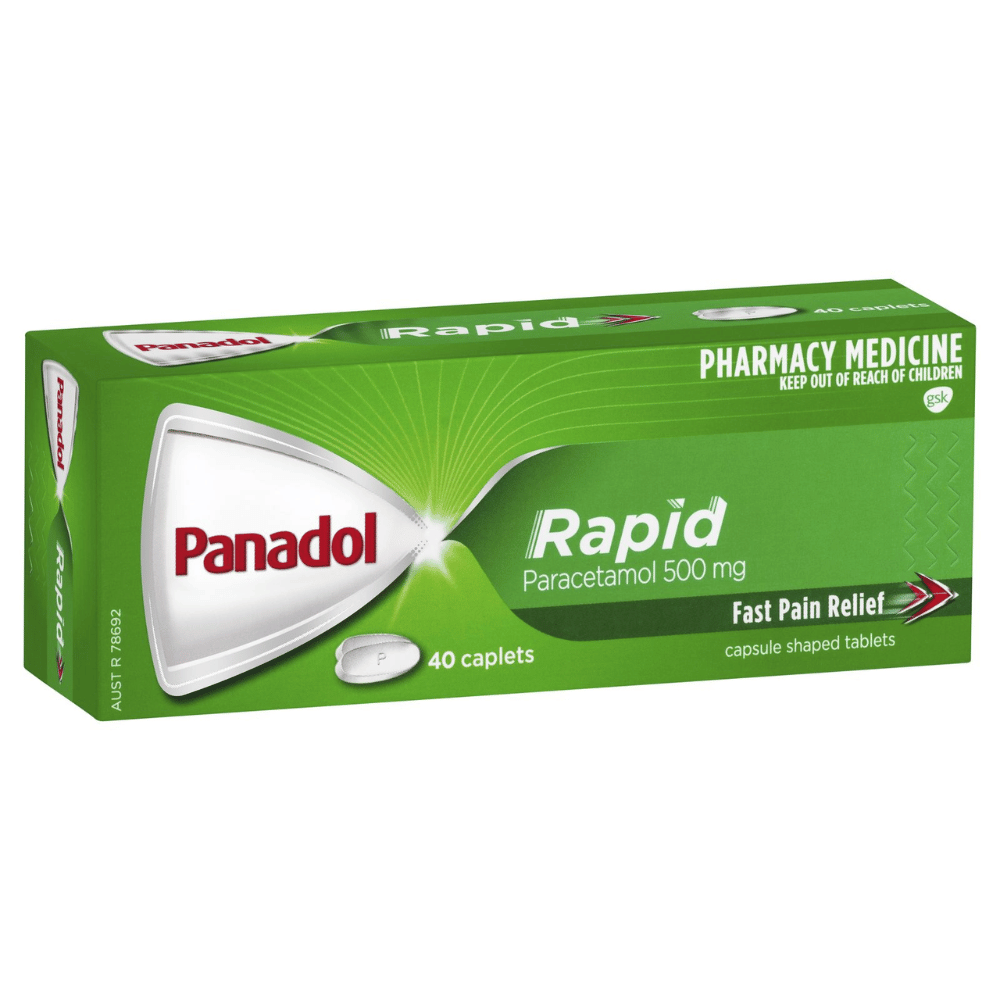 Panadol Rapid 20/40/80 Caplets – Specialist Clinic Pharmacy