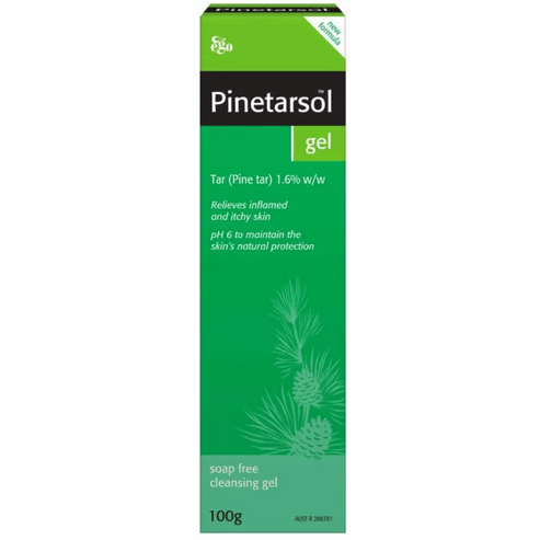 Ego Pinetarsol Soap-Free Cleansing Gel 100g | Specialist Clinic Pharmacy