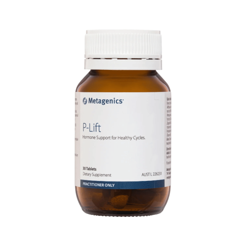 Metagenics P-Lift 30 Tablets – Specialist Clinic Pharmacy